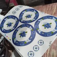 China Flower Decals 30% Melamine And 100% Melamine Tableware Customized for sale