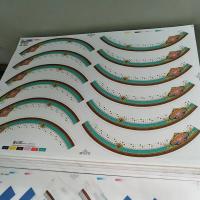 China Beautiful Color Melamine Decal Paper For Melamine Tableware for sale