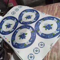 China Beautiful Color Melamine Decal Paper For Melamine Tableware for sale