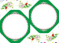 China Decorative melamine paper for dinnerware For Melamine Plates Melmaine Decal Paper for sale