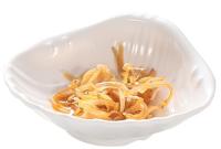 China Custom White Color Melamine Tableware Big Plastic Kitchen Serving Bowls for Ramen for sale