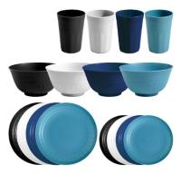 China Custom Color Melamine Tableware Big Plastic Kitchen Serving Bowls for sale