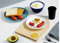 China Custom Color Melamine Tableware Big Plastic Kitchen Serving Bowls for sale