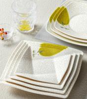 China Custom White Color Melamine Tableware Big Plastic Kitchen Serving Bowls for Ramen for sale