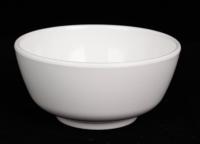 China Custom White Color Melamine Tableware Big Plastic Kitchen Serving Bowls for Ramen for sale