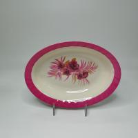 China Customized Lovely Pink Melamine Dinner Plate Gift Set JD-30808 for sale