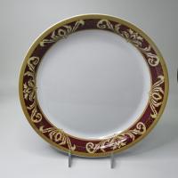 China Customized Lovely Pink Melamine Dinner Plate Gift Set JD-30808 for sale