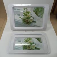 China High Quality Hotel Restaurant Plastic ABS Non Slip Serving Trays Fast Food Plate Tray for sale