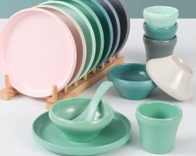China Personalized Service for Melamine Dinnerware Sets Custom Designs and Colors for sale