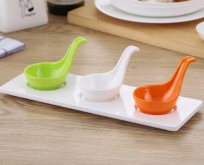 China Custom Color Melamine Tableware Big Plastic Kitchen Serving  for Hotel for sale