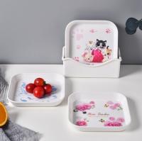 China Temperature Resistant and Customizable Color Melamine Container for Various Uses for sale