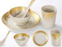 China Custom White Color Melamine Tableware High Quality Melamine Hotelware for sale