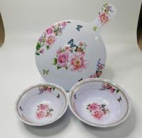 China Melamine Moulding Compound For Making Dishware Melamine Plates Salad Bowl Melamine for sale