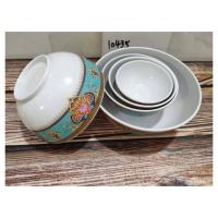 China Easy To Clean Melamine Serving Bowl With Ceramic Look And Bright Color For Your Selection for sale