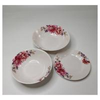 China Easy To Clean Melamine Serving Bowl With Ceramic Look And Bright Color For Your Selection for sale