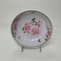 China Temperature Resistant Melamine Dinnerware Customizable Color Melamine Tableware for sale