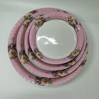 China Melamine Dinnerware White And Printed Color Melamine Dinnerware Plates for sale