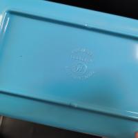 China Stable And Low-Noise Colorful Melamine Serving Blue Tray For Schools Or Hotel for sale