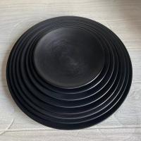 China 100% Foor Grade Black Color Melamine Serving Bowl Sets Disposable For Hotel for sale