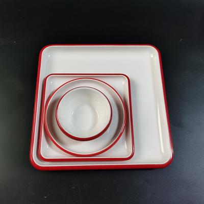 China Customized Packing Melamine Moulding Powder Red Color 100% Melamine Resin Powder for sale
