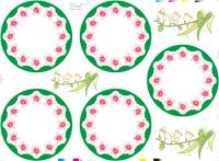 China Printed Paper For Melamine Tableware With Customized Designs Of Size 59*44CM for sale