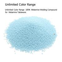 China 100% Melamine Molding Compound with Unlimited Color Range for Food Grade Tableware Production for sale