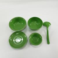 China Green And Shining Melamine Moulding Compound For Heat Resistance Tableware for sale
