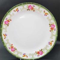 China White Customized Melamine Plate Withstand Temperature -20℃-120℃ for Hotel Restaurant and Home Use for sale