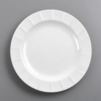 China White Customized Melamine Plate Withstand Temperature -20℃-120℃ for Hotel Restaurant and Home Use for sale