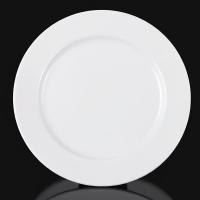 China White Customized Melamine Plate Withstand Temperature -20℃-120℃ for Hotel Restaurant Use for sale