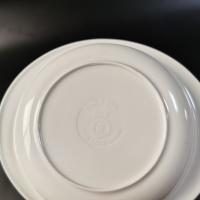 China White Customized Melamine Environmental Friendly Plate Withstand Temperature -20℃-120℃ For Hotel Restaurant for sale