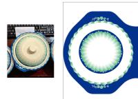 China Custom Printed Heat Resistant Food Grade Safety Melamine Decal Paper for Dinnerware Manufacturing for sale