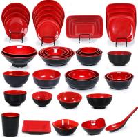 China High Purity Melamine Powder For Making Unbreakable Red Black Melamine Restaurant & Home Tableware Set for sale