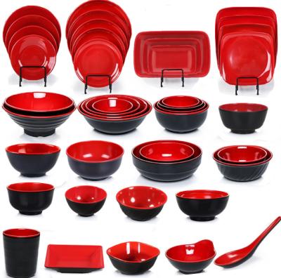 China High Purity Melamine Powder For Making Unbreakable Red Black Melamine Restaurant & Home Tableware Set for sale