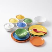 China Typically White Or Off-white Urea Moulding Compound Offering Good Moistureresistance Suitable For Melamine Tableware for sale