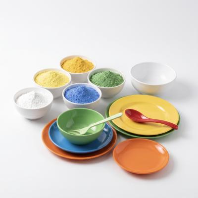 China Typically White Or Off-white Urea Moulding Compound Offering Good Moistureresistance Suitable For Melamine Tableware for sale