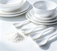 China Stable Fluidity 99.8% High Purity Food Contact Safe Low Formaldehyde Melamine Powder for Catering Plates and Household Dinnerware for sale