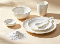China Food Grade A5 MMC Melamine Molding Compound Powder High Gloss Heat Resistant for Imitation Porcelain Tableware for sale