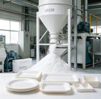 China LG220 Melamine Tableware Glazing Powder Manufacturers For Shining Melamine Plate HS Code 39092000 for sale