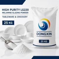China High Purity Melamine Glazing Powder Used In Melamine Tableware Crockery for sale