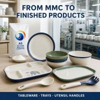 China Melamine Moulding Compound powder for making dishware melamine plates salad bowl melamine for sale