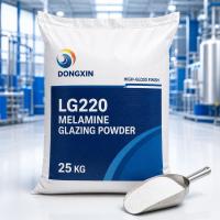 China White Melamine Formaldehyde Resin Melamine Glazing Powder For Food Gradedinnerware Shinning for sale