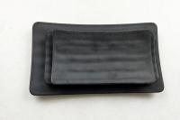 China Wholesale Unbreakable Black Matte Melamine Bowl - Scratch Resistant Korean Style Dinnerware for sale