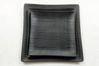 China Wholesale Unbreakable Black Matte Melamine Bowl - Scratch Resistant Korean Style Dinnerware for sale