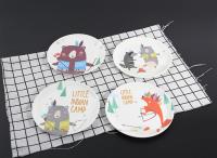 China Creative A5 Melamine Dinnerware Sets Melamine Dessert Plates Northern European Style for sale