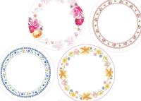 China White 45gsm Melamine Overlay Paper For Melamine Tableware for sale