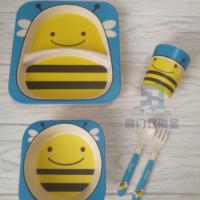 China Household Bamboo Childrens Dinnerware , Bamboo Fiber Dinnerware for sale