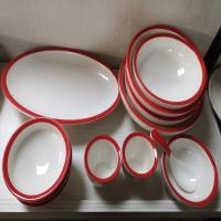 China Food Grade Unbreakable Dinner Plates , Melamine Restaurant Plates for sale