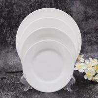 China Buffet Round 100% Melamine Dinner Plates For Wedding for sale
