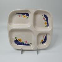China Many Grid Microwave Safe Melamine Plate Set For Party And Gathering for sale